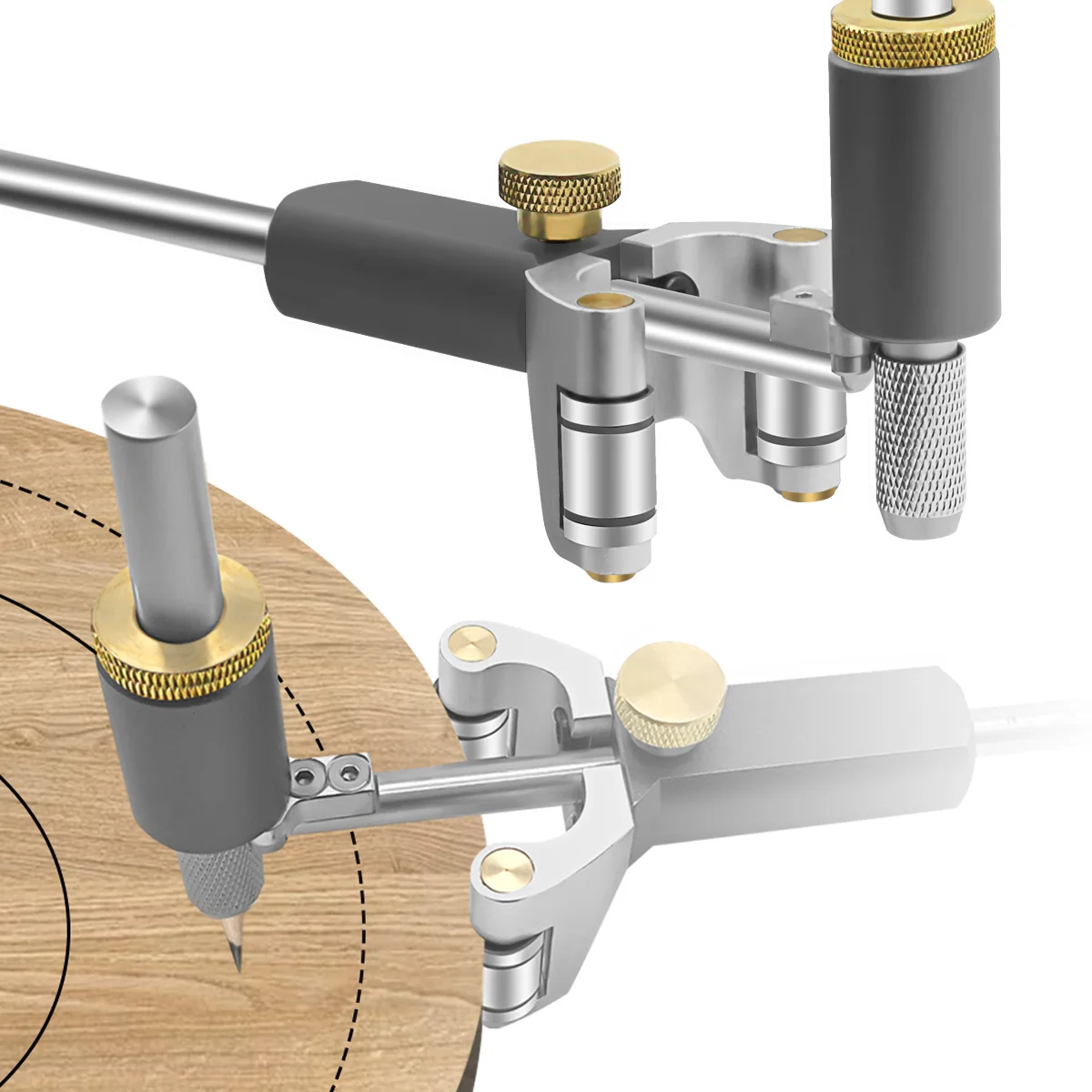 Wheel-Marking-Gauge-Wood-Scribe-Tool-Parallel-Scriber-180MM-Sliding ...