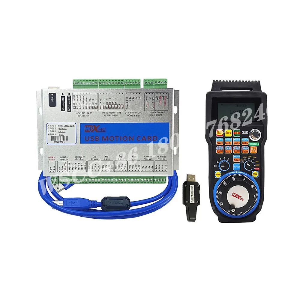 NEWCARVE-Motion-Control-Card-USB-Mach3-Motion-Control-System-Suporta-M-quina-de-Gravura-Torno ...