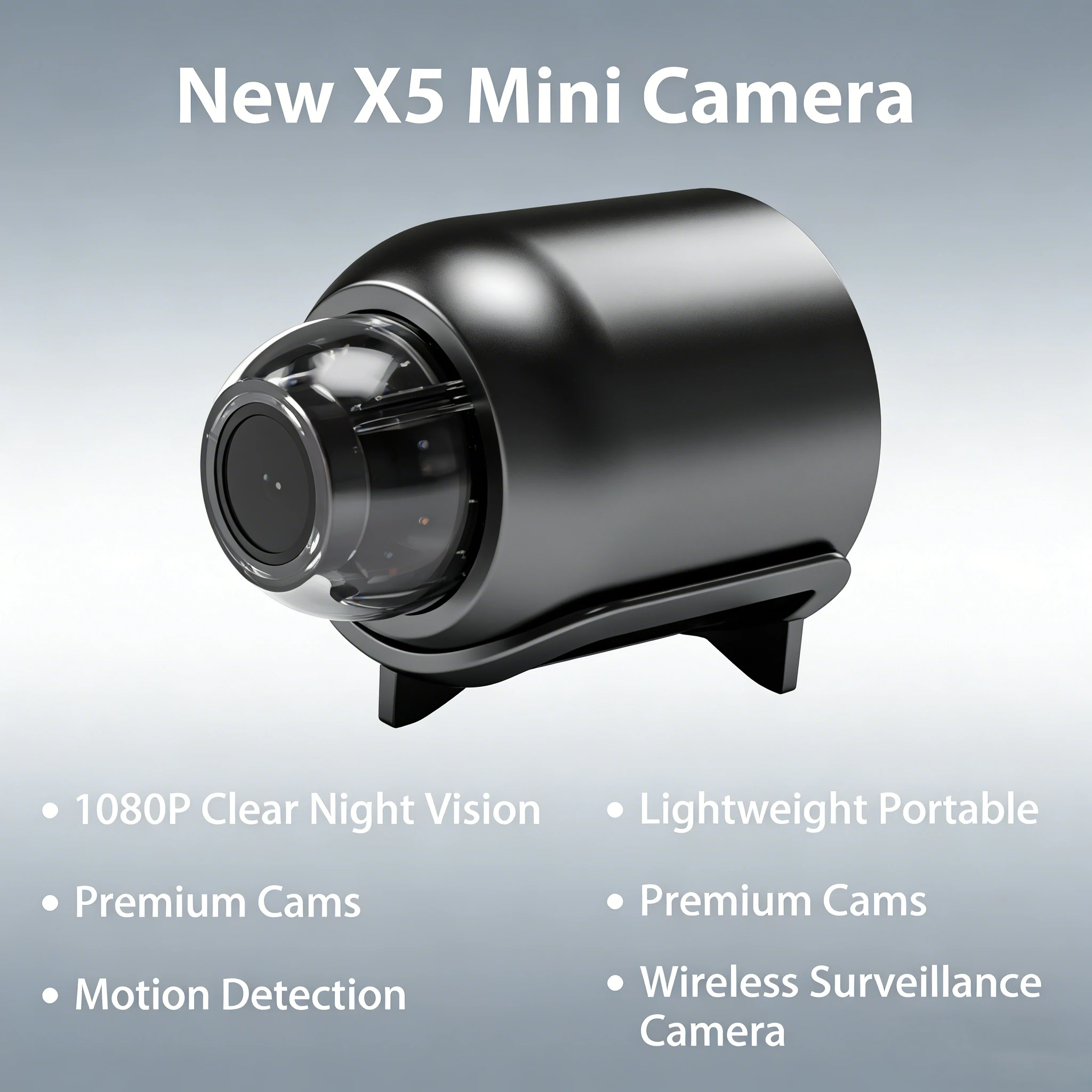 1080P HD Camera Wifi Wireless X5 Night Vision Motion Detection Video ...
