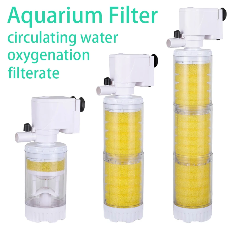 220V-3-in-1-Aquarium-Multifunction-Filter-Pump-Oxygen-Fish-Tank-4 ...