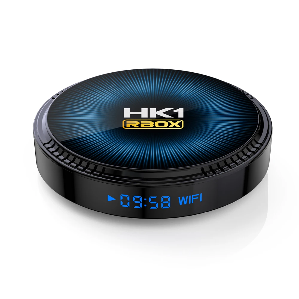 Box multimedia,HK1 RBOX W2 Android 11 Boîte de TÉLÉVISION Intelligente Amlogic S905W2 Quad Core ...