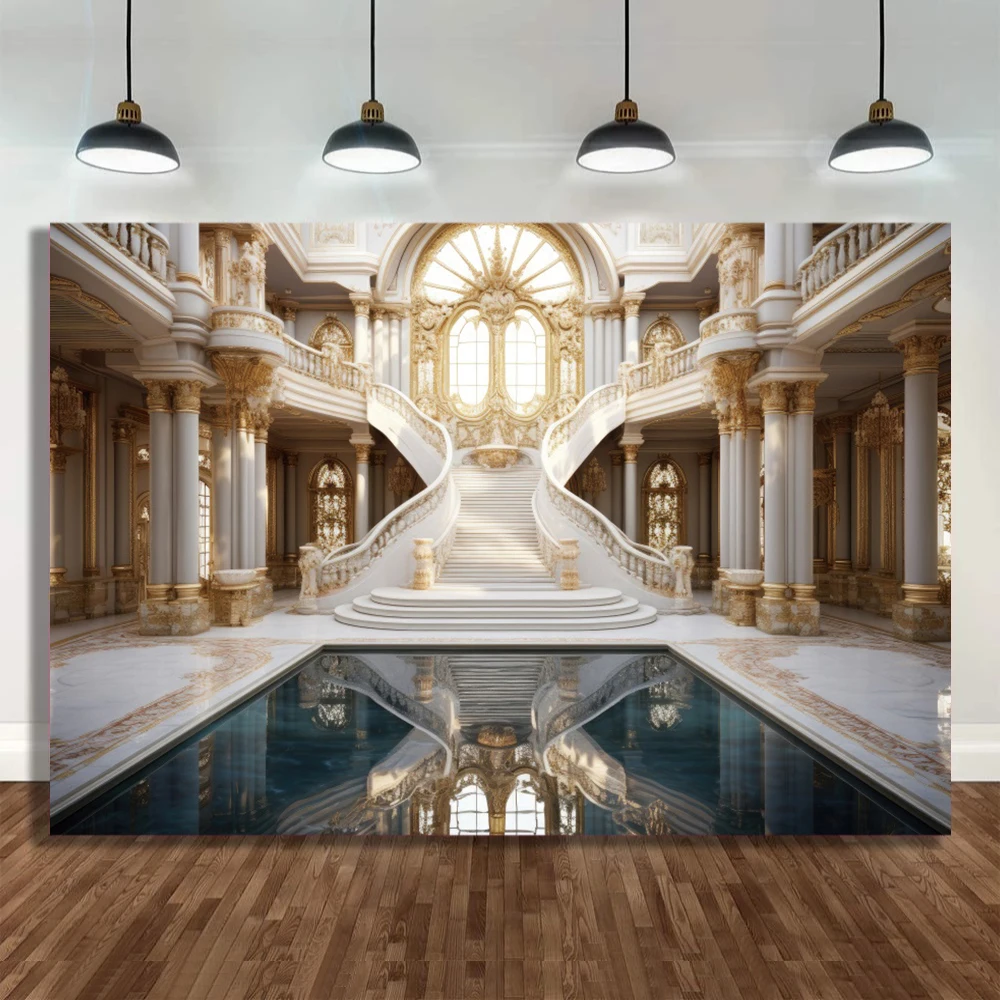 Auditorium-European-Style-Church-Photography-Backdrop-Wedding-Perform ...