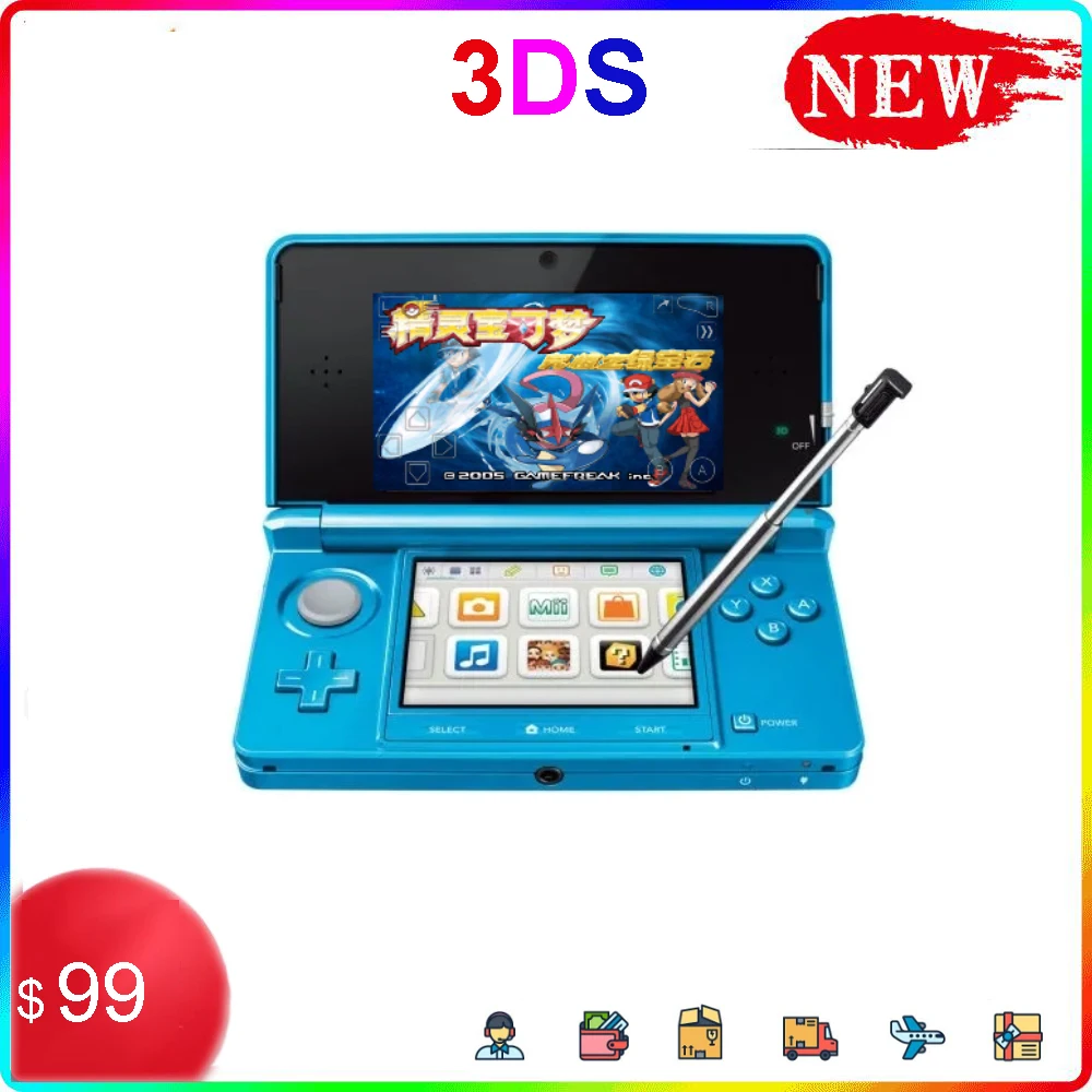 Tested-used-80-new-Handheld-game-console-palyer-For-Nintendo-3ds ...