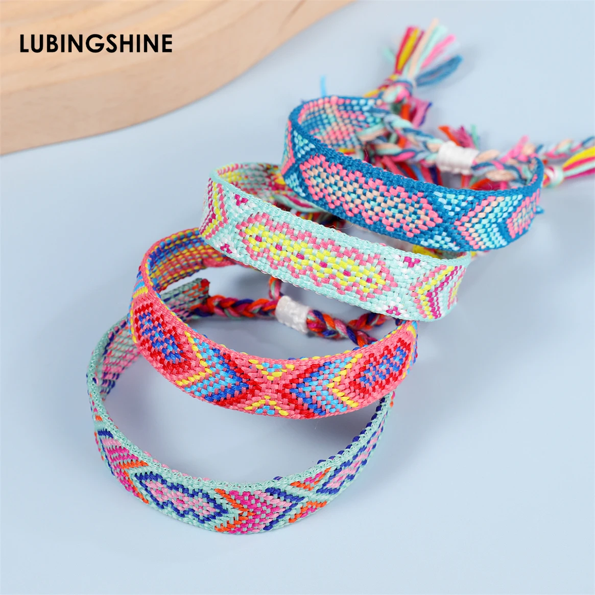 Vintage-Nepal-Woven-Friendship-Bracelets-Strings-Adjustable-Anklet-for ...