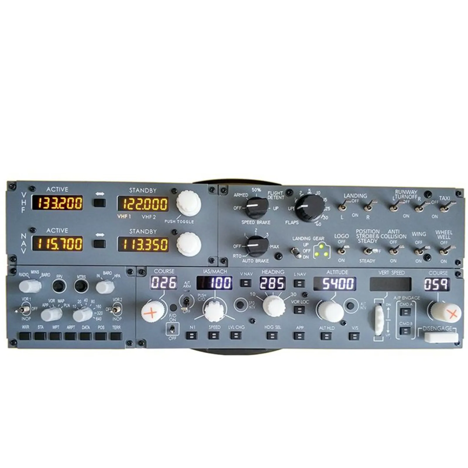 Qmcp737c Simulated Flight Panel ZIBO737 Xplane Quaker Quality Quaker MCP