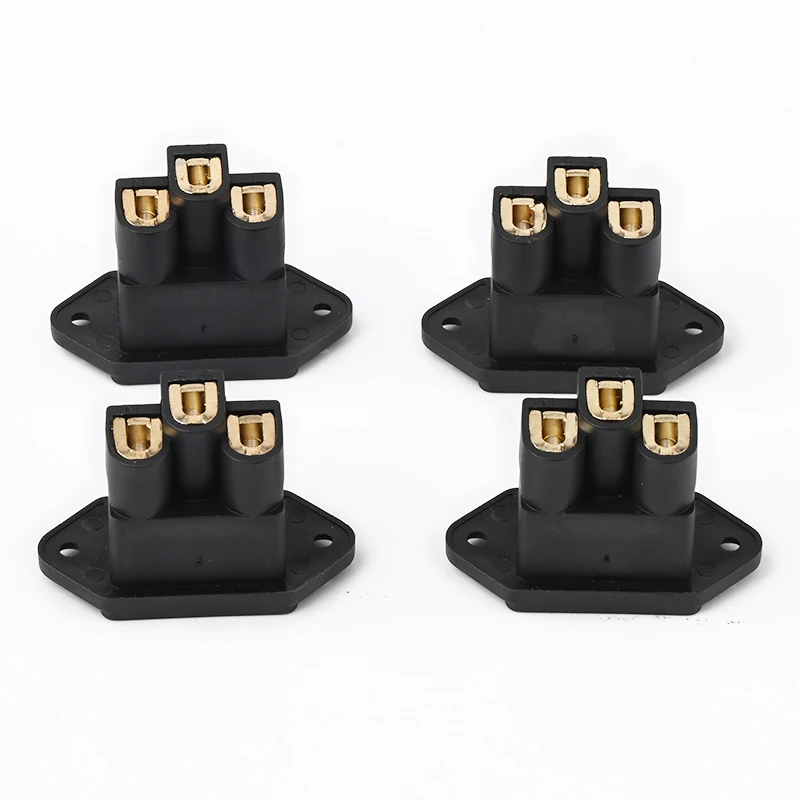ATAUDIO 4PCS High Quality IEC Inlet Power Socket US Plug Pure Copper ...