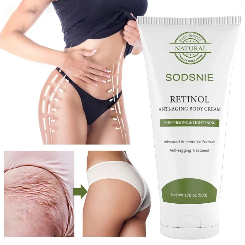 Retinol-Body-Shaping-Creme-Hidratante-Anti-Envelhecimento-Melhorar-a-pele-fl-cida-Reduzir-a ...