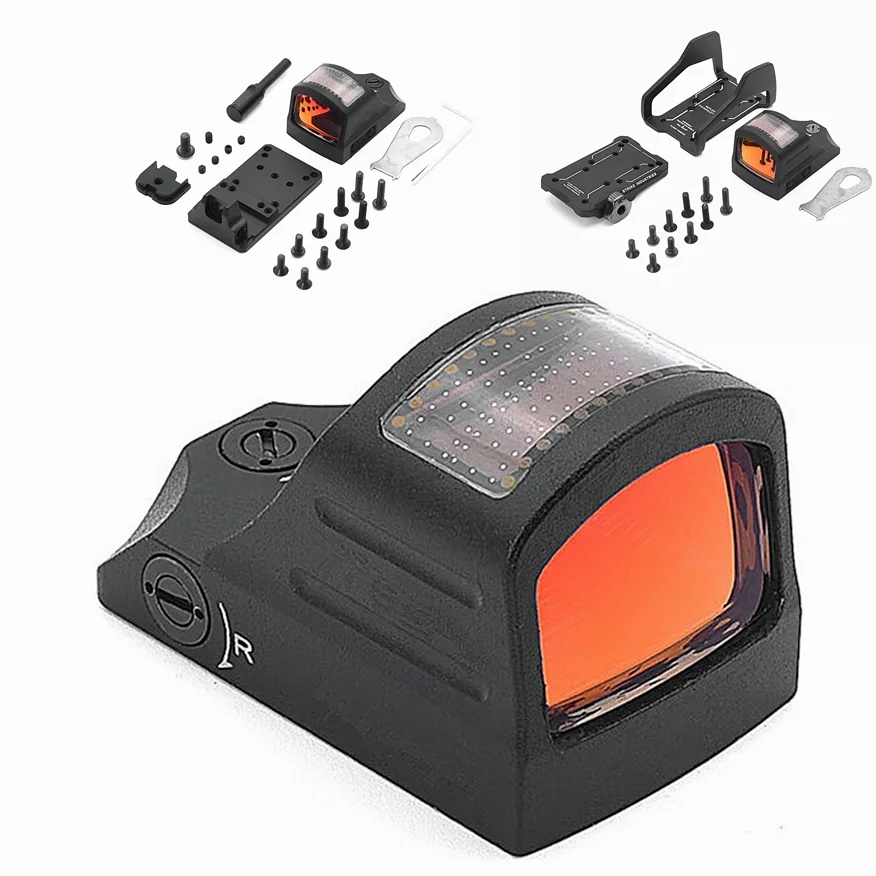 Tactical 507C Holosan Solar Power RMR Red Dot Sight Mini Reflex with ...
