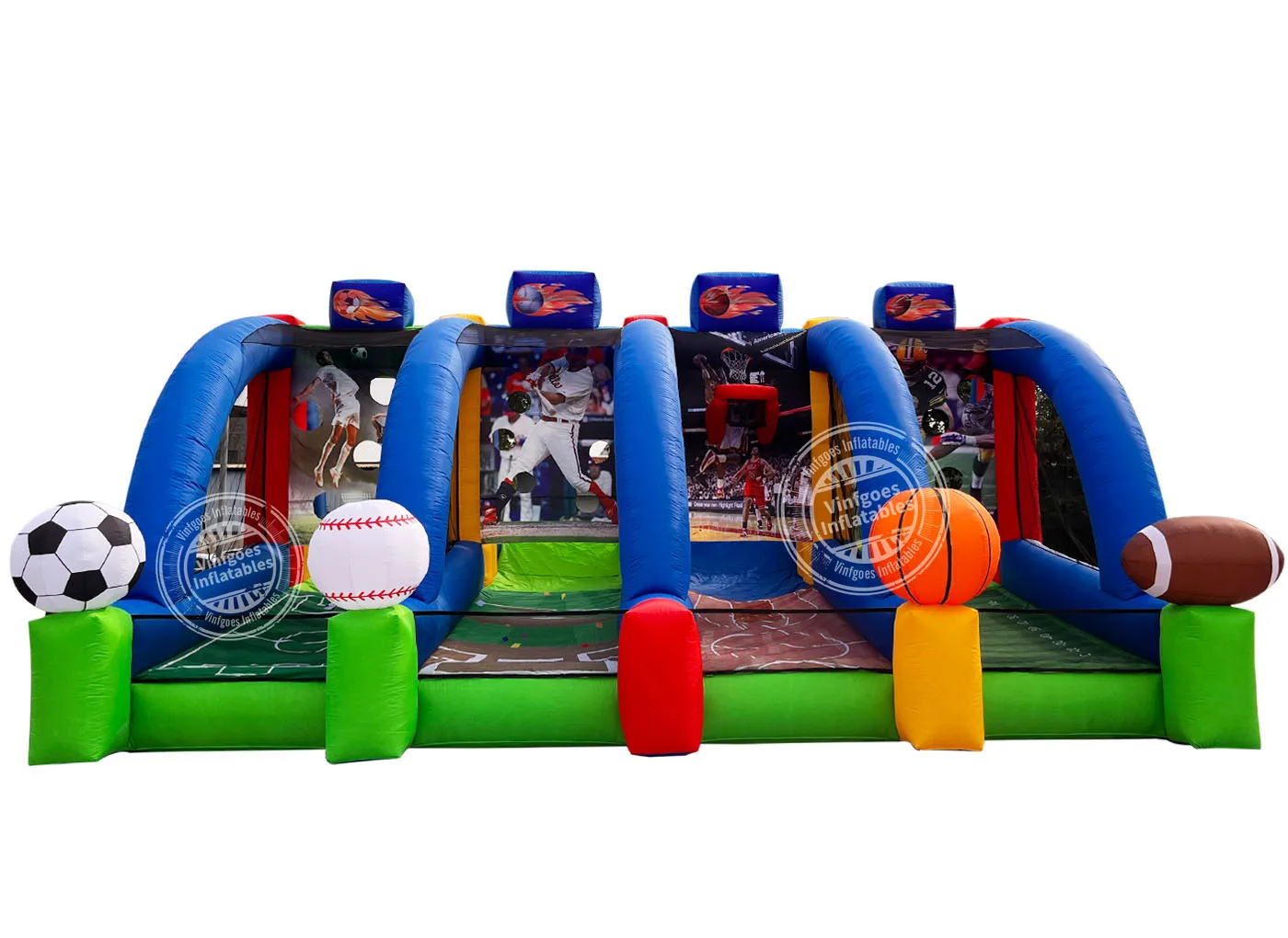 Inflatable-Soccer-Dart-Basketball-Hoop-Baseball-Football-Interactive-4 ...