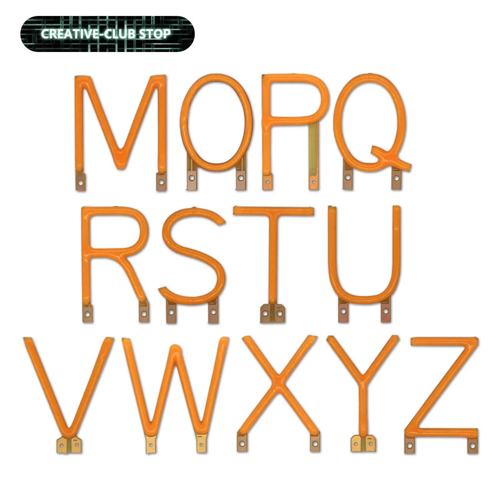 Letter LED Filament Warm White 3v Retro Cob Filament Lamp Parts Diode ...