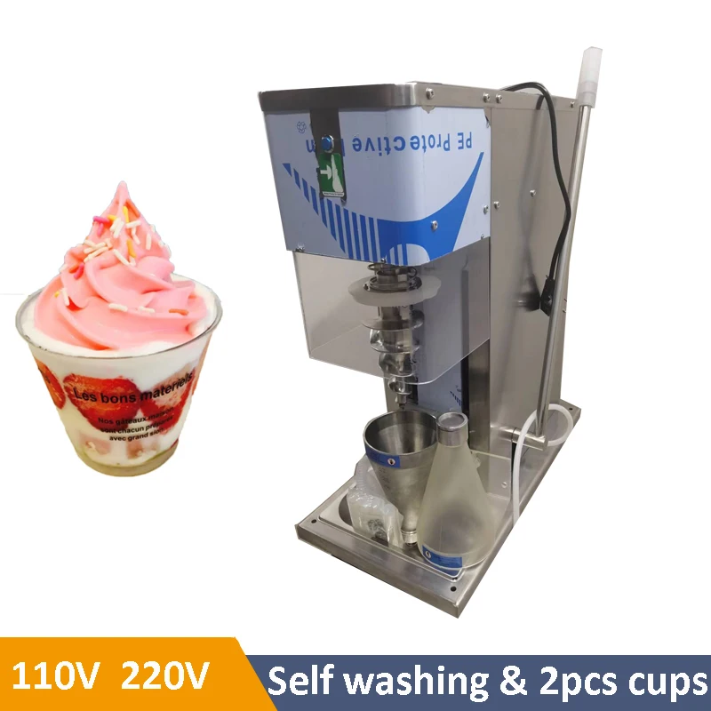 Freeze-Fruit-Yogurt-Ice-Cream-Swirl-Mixer-Blender-Real-Ice-Cream-Maker ...