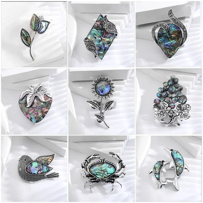 Dmari-Luxury-Jewelry-Illusory-Abalone-Shell-Lapel-Pins-Fruits-And ...