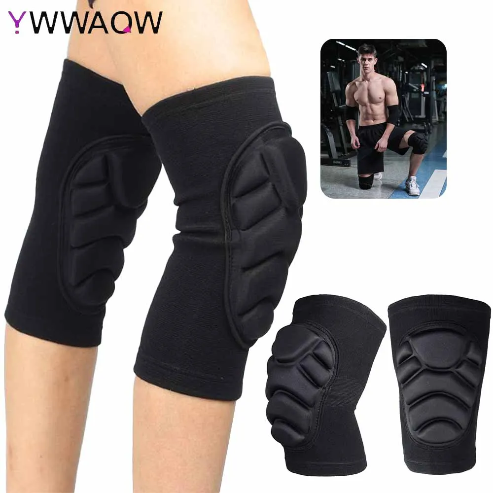 1-Pair-Knee-Elbow-Pads-Thick-Sponge-Collisioned-Kneepads-for-Work ...