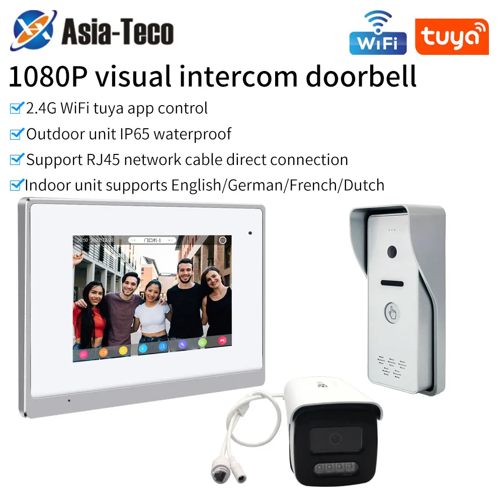 Tuya-Wifi-7-Inch-1080P-IP-Video-Doorbell-Intercom-System-for-Home-Video ...