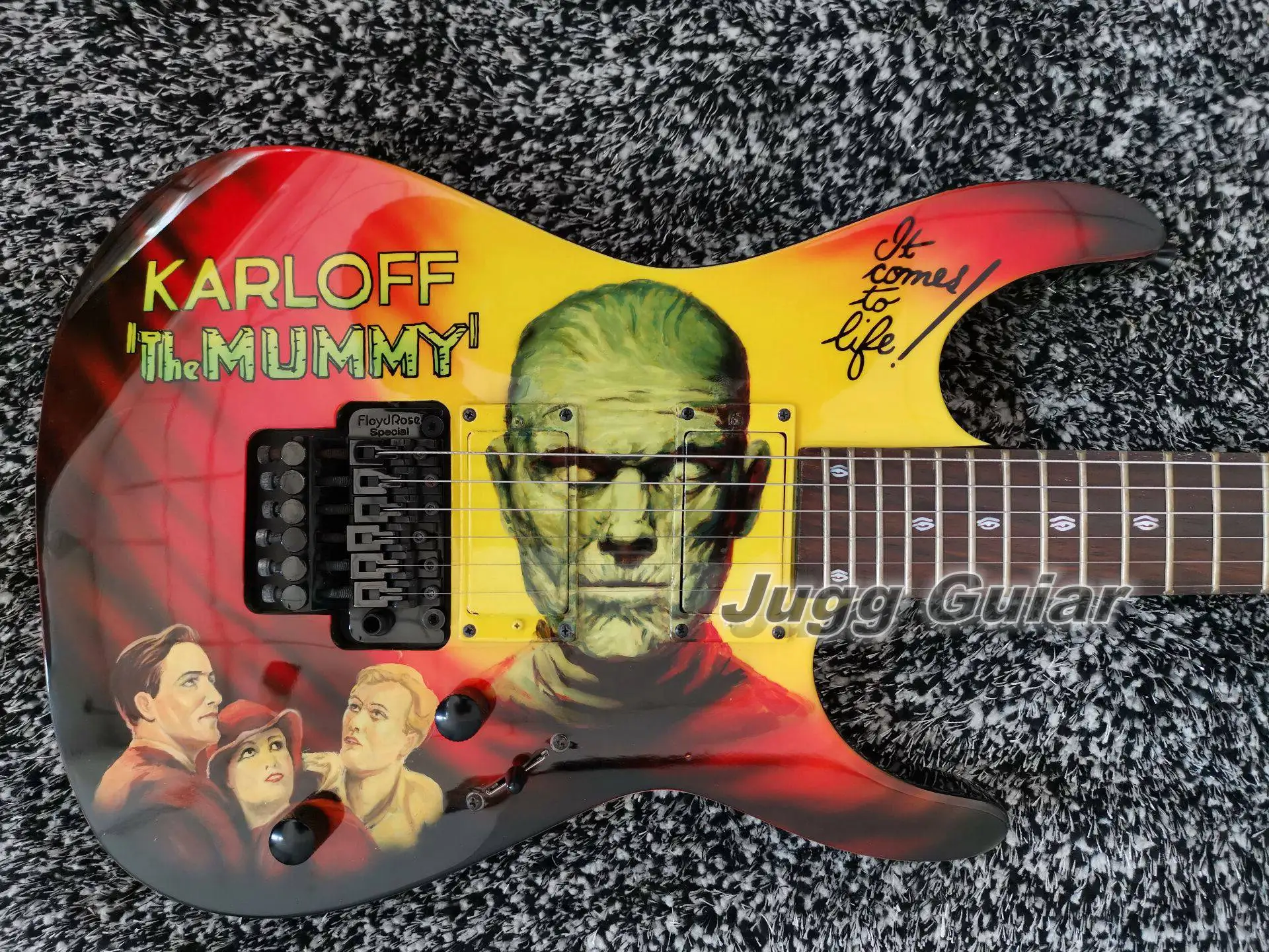 Boris Karloff Mummy Guitar