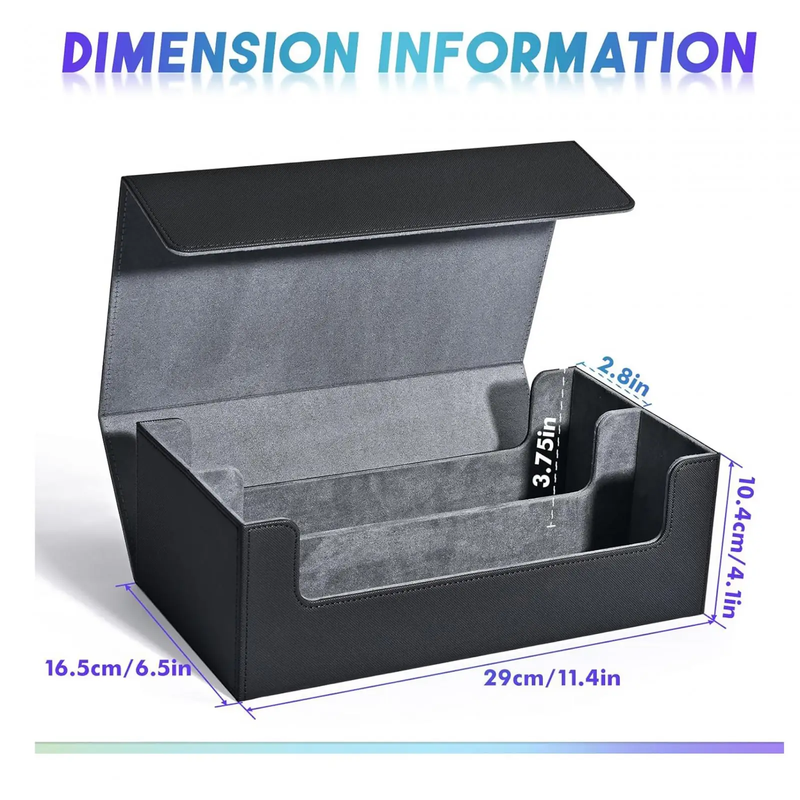 1200-Trading-Card-Deck-Box-Sturdy-Collectible-Dustproof-Holds-1200 ...