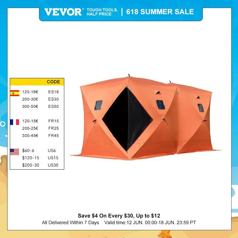 Camouflage Winter Fishing Tent | Winter Tents Fishing Insulated - Tent ...