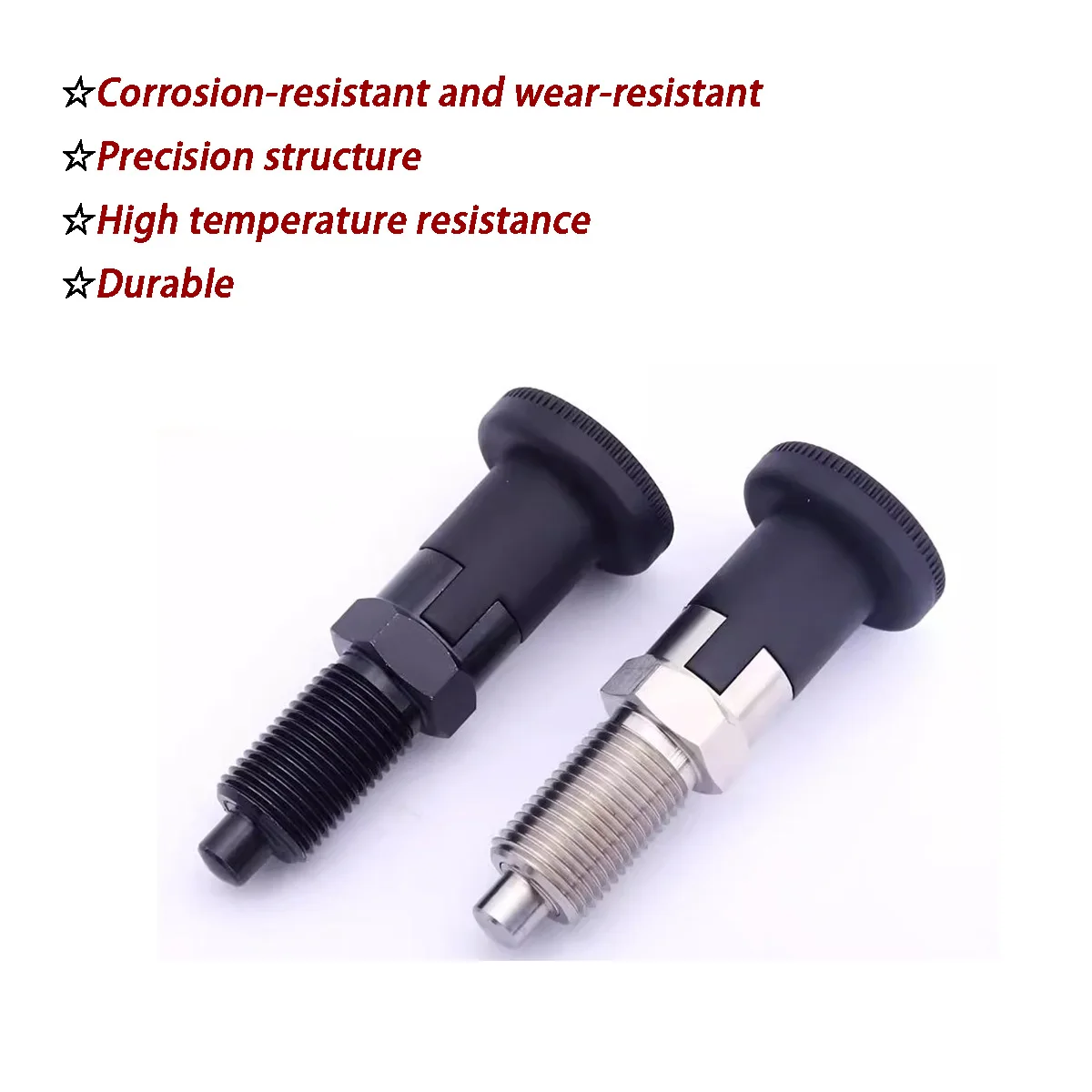 Knob Plunger Locating Pin - Carbon Steel/Stainless Steel Self-Locking ...