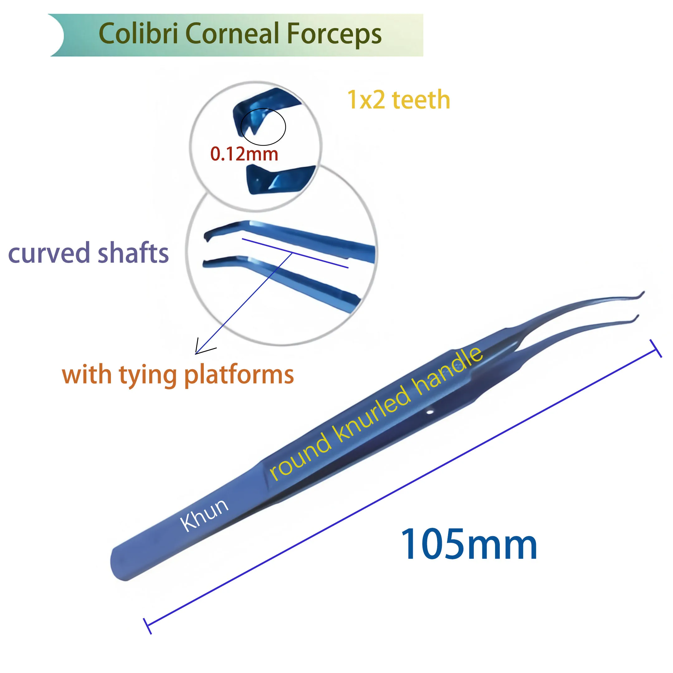 Ophthalmic-Surgical-Instruments-Colibri-Corneal-Forceps-Tweezers-Hot ...