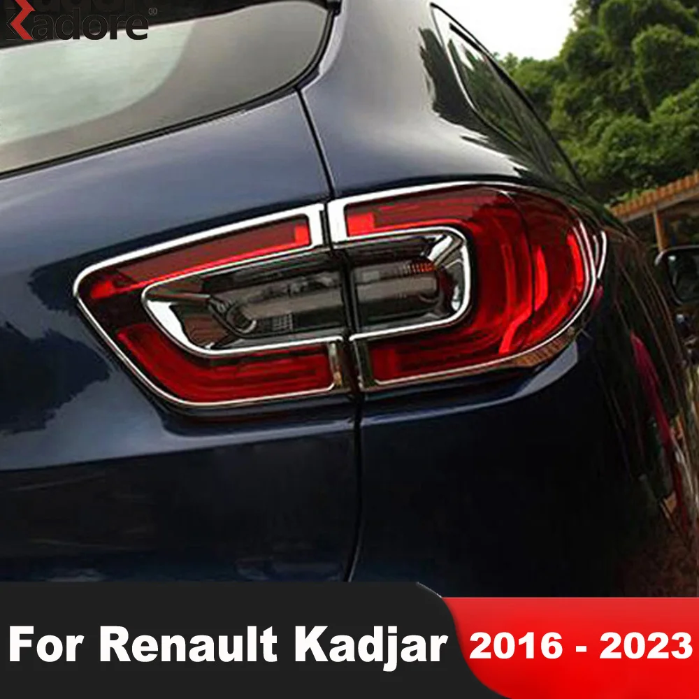 Rear-Tail-Light-Lamp-Cover-Trim-For-Renault-Kadjar-2016-2019-2020-2021 ...