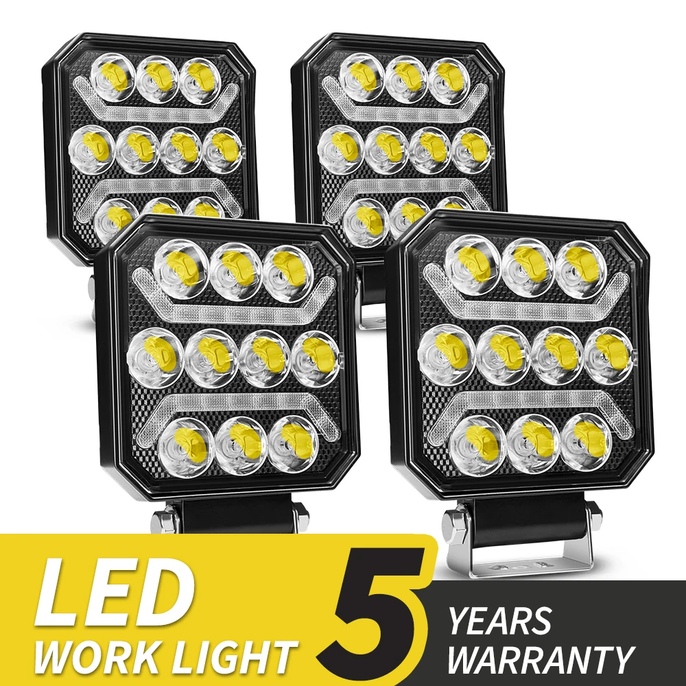 Spot Led Off Road Lights Super Felle Rijden Mistlicht Boot Driving ...