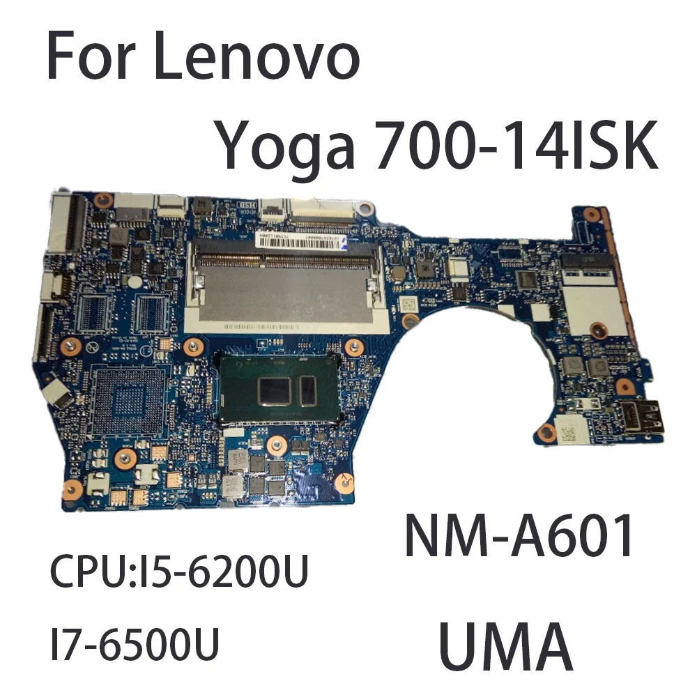 Laptop Motherboard For Lenovo Yoga 700-14ISK NM-A601 With CPU:I5-6200U ...