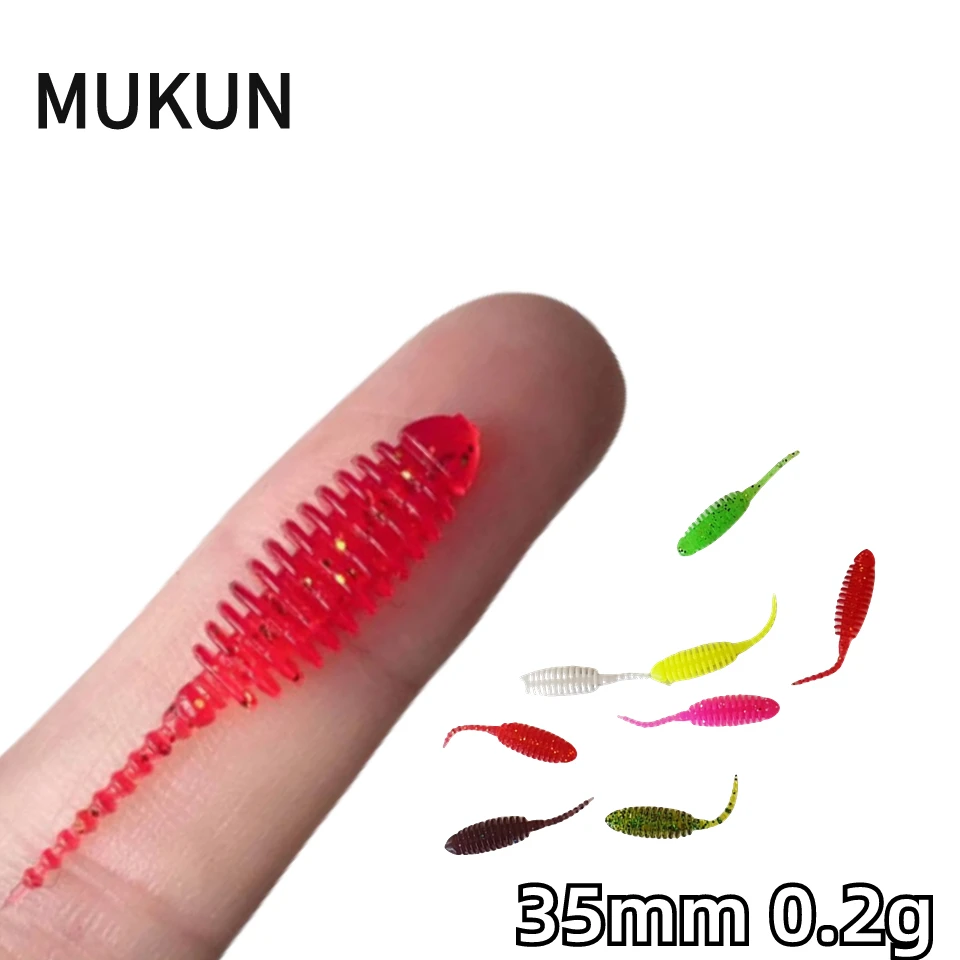 New 10pcs Wobblers mini Ocean Rock Fishing Soft Lures Rubber Soft Baits ...