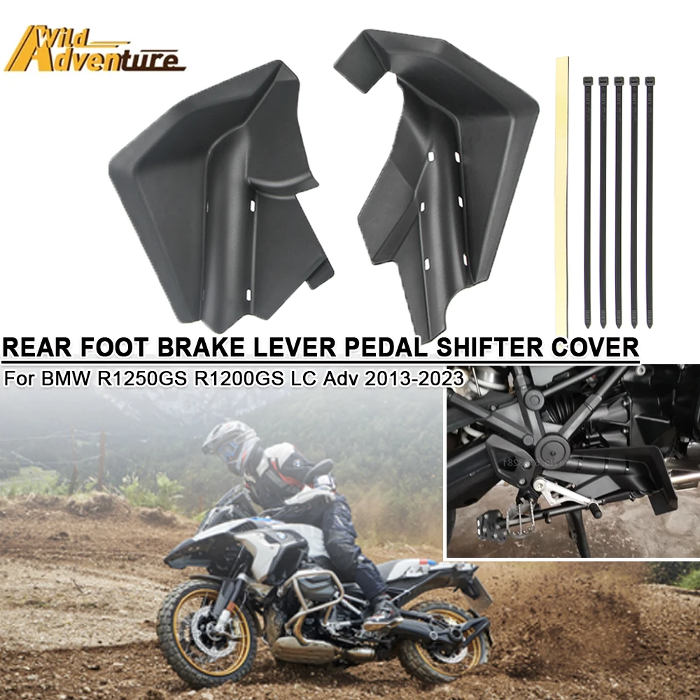 R1250GS R1200GS Splash Foot protector Guard Rear Brake Lever Pedal ...