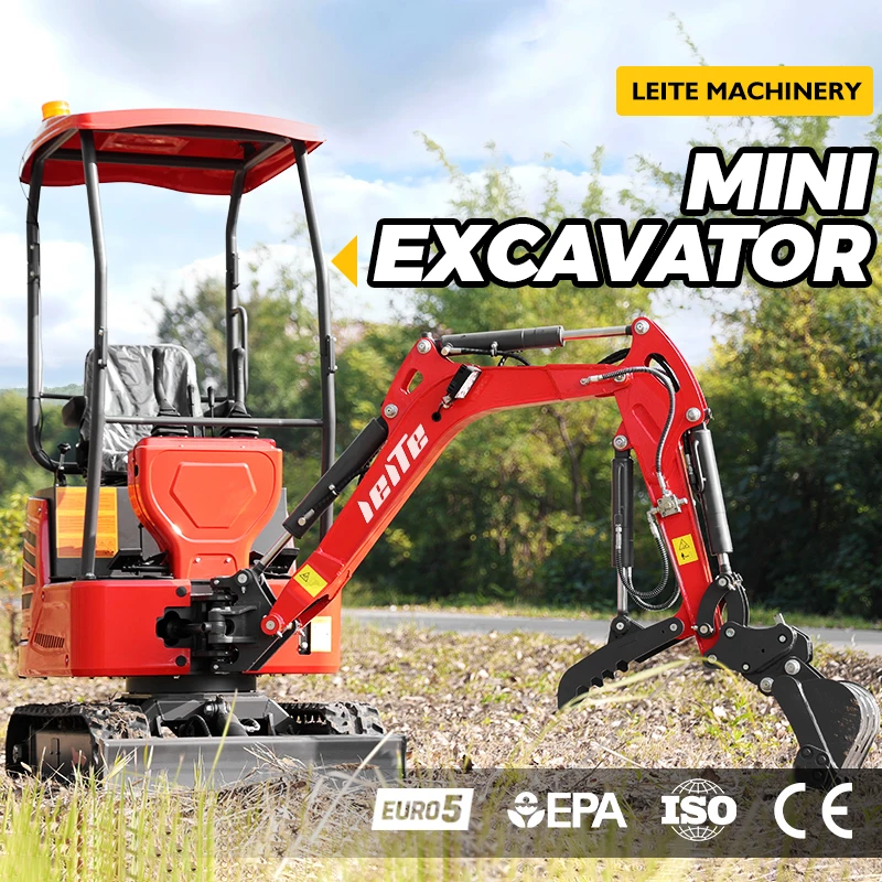 Schnelle-Lieferung-Minibagger-1-Tonne-EURO-5-Kubota-Motorbagger-Kleiner ...