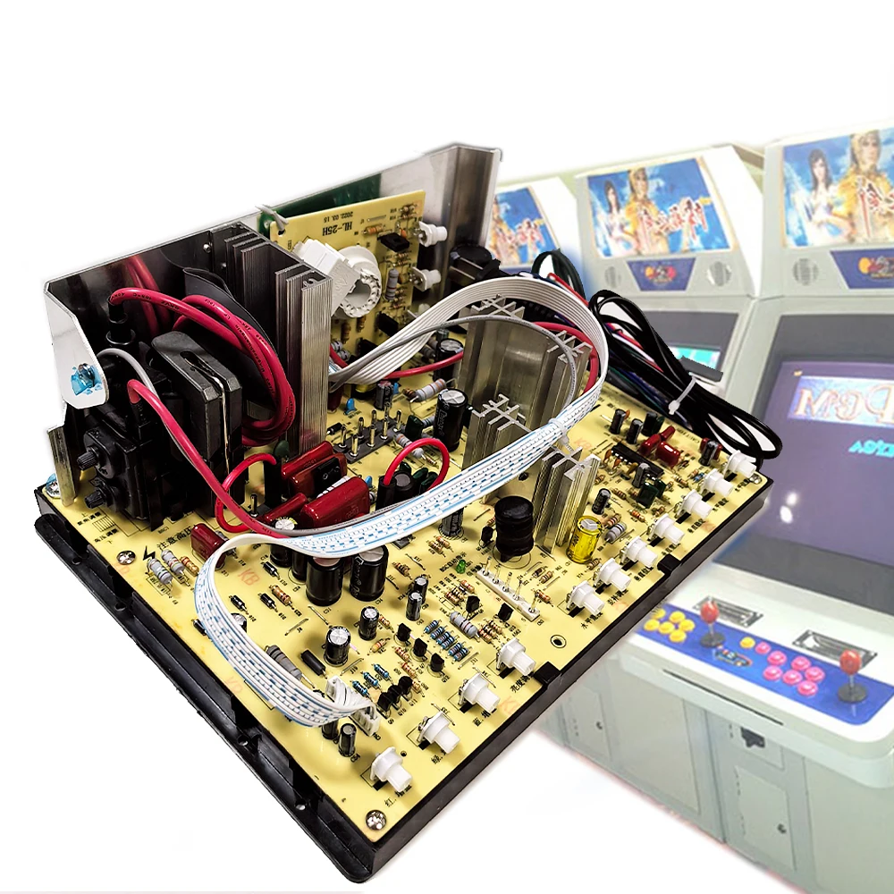 Arcade-Chassis-para-Game-Machine-Cabinet-Neo-Geo-Parts-22-25-29-110V ...