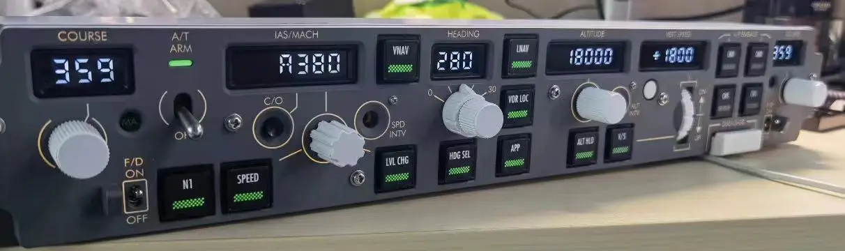 737 Autopilot Panel