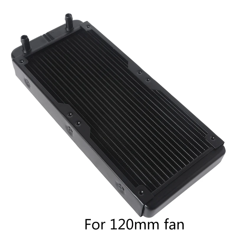 240mm-18-Tube-Computer-Water-Cooling-Radiator-G1-4-Female-Thread-Heat ...