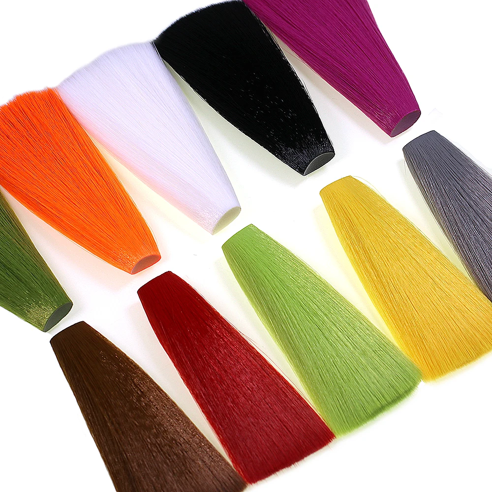 1PC Synthetic Faux Bucktail Fiber Fly Tying Material For Nymphs Mayflys ...