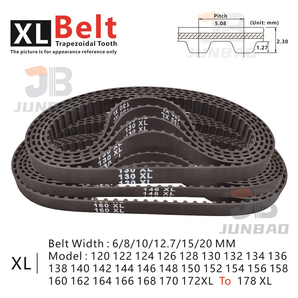 XL-Timing-Belt-Perimeter-304-8-To-452-12MM-width-6-20MM-120XL-124XL ...