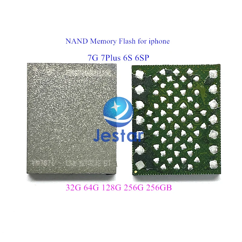 Chip de disco duro Nand HDD para iPhone 7, 7plus, 6S, 6SP, 32G, 64G, 128G, 256G, 256GB ...