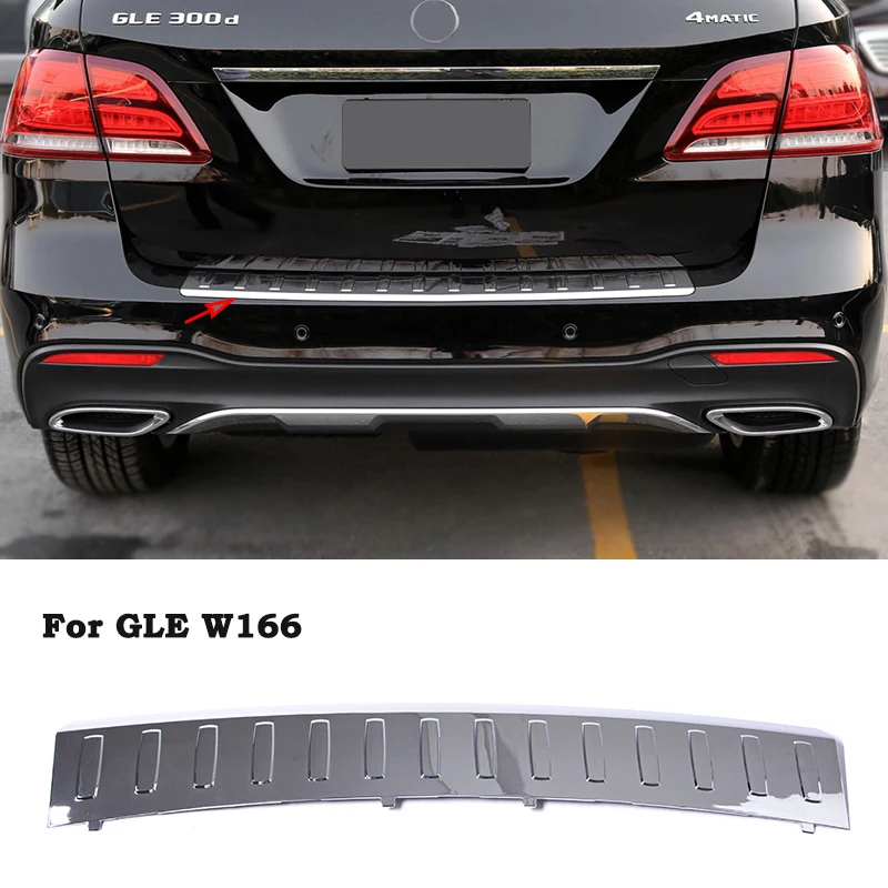 Trunk Back Tail Door Pedal Step Chromium Chrome Trim A1668853374 For ...
