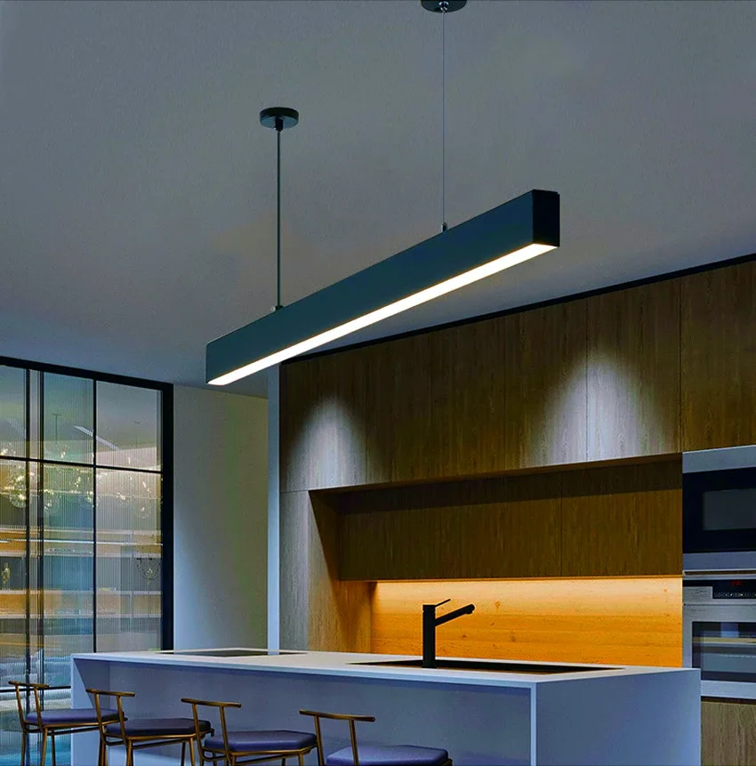 120cm-40w-Linear-Bar-Pendant-Light-Living-Room-Straight-Chandeliers ...