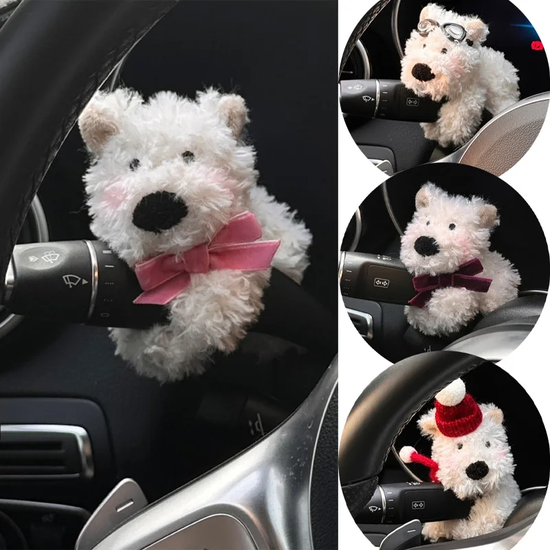 Plush-Puppy-Clutch-Decoration-Car-Wiper-Turn-Signal-Switch-Ornaments ...