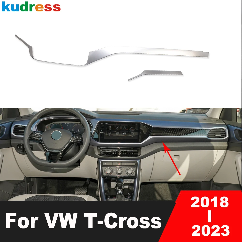 Car-Center-Console-Cover-Trim-For-Volkswagen-VW-T-cross-Tcross-2018 ...