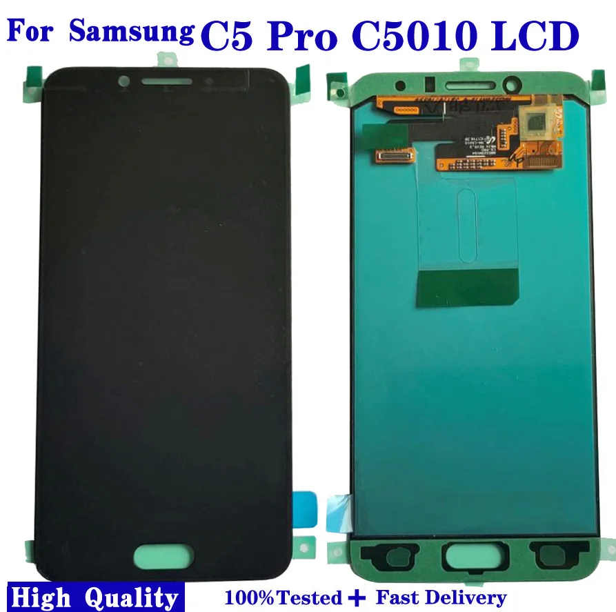 S-per-AMOLED-LCD-i-in-Samsung-Galaxy-c5-pro-c5010-C5018-LCD-ekran ...