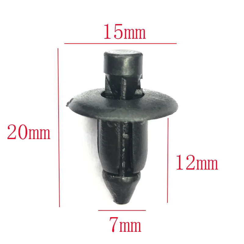 50Pcs Car Front Luggage Compartment Frunk Spare Wheel Area Trim Clip ...