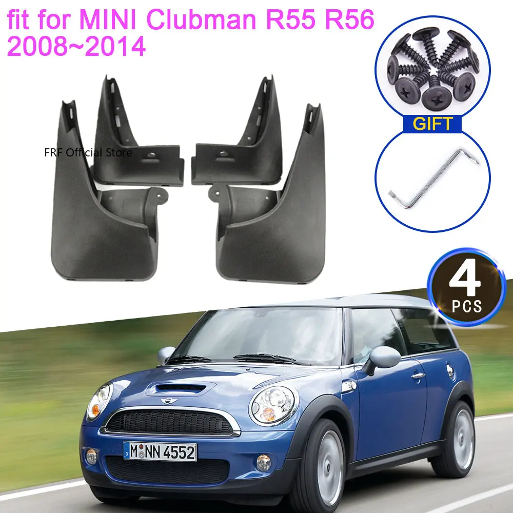 for-MINI-Clubman-R55-R56-2008-2009-2010-2011-2012-2013-2014-MudFlaps ...