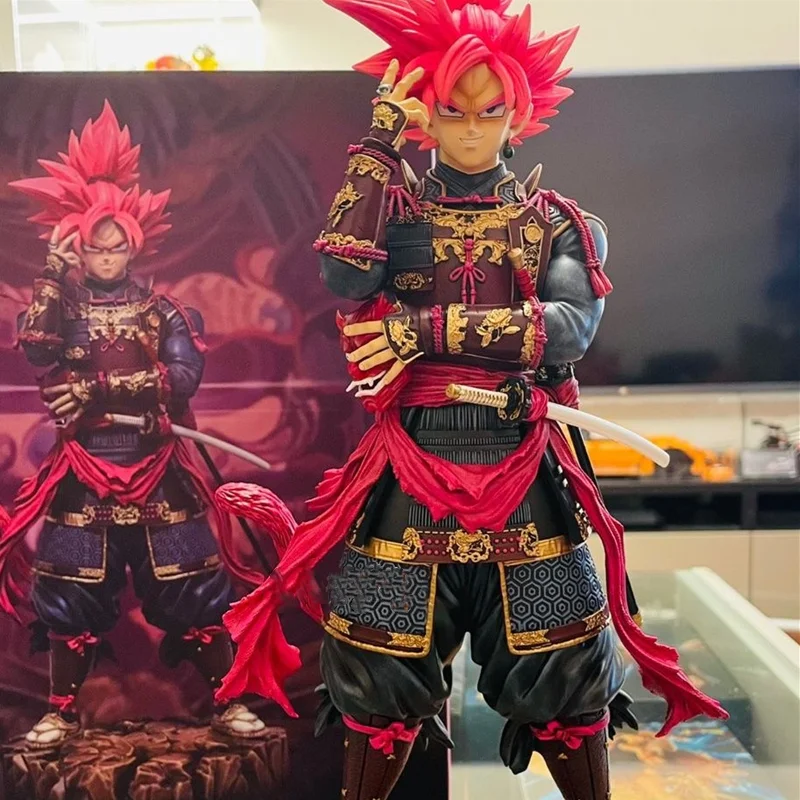 Dragon ball figura lk samurai série rosa goku vegeta android 18 figura ...