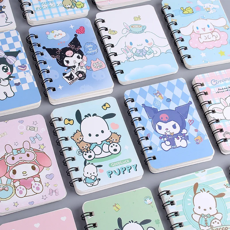 MINISO-A7-Portable-Notebook-Sanrio-Hellokitty-Diary-Notebook-Anime ...