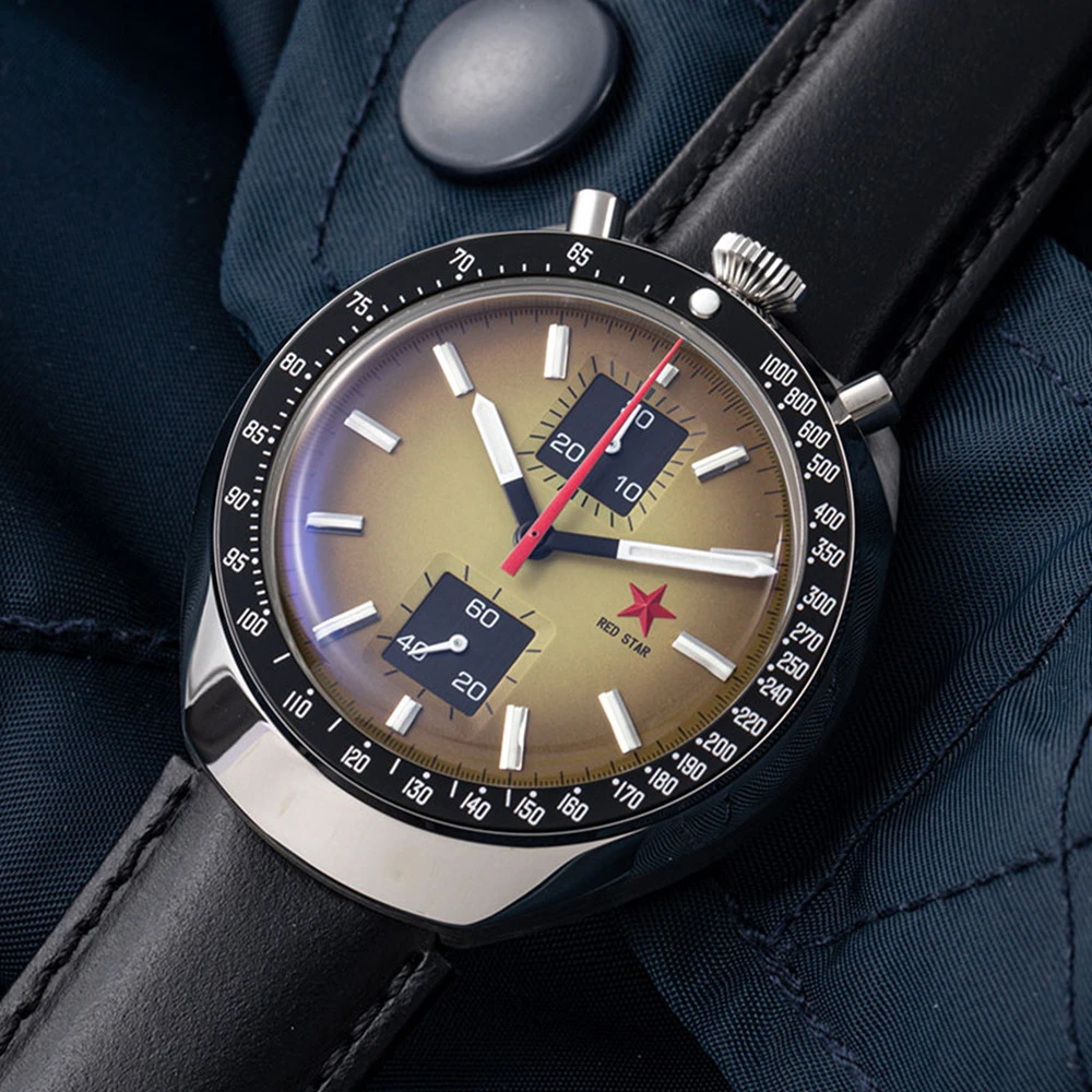 Red Star 1963 Seagull 21 Zuan Watches For Men St19 Movement Military ...