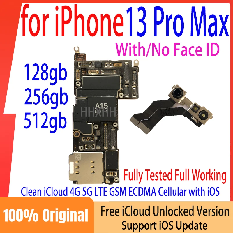 Placa-base-para-iPhone-13-Pro-Max-con-identificaci-n-facial-placa-base ...
