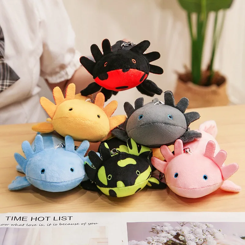 23cm-Colorful-Axolotl-Doll-Cute-Newt-Salamandra-Plush-Pendant-Toy-Soft ...