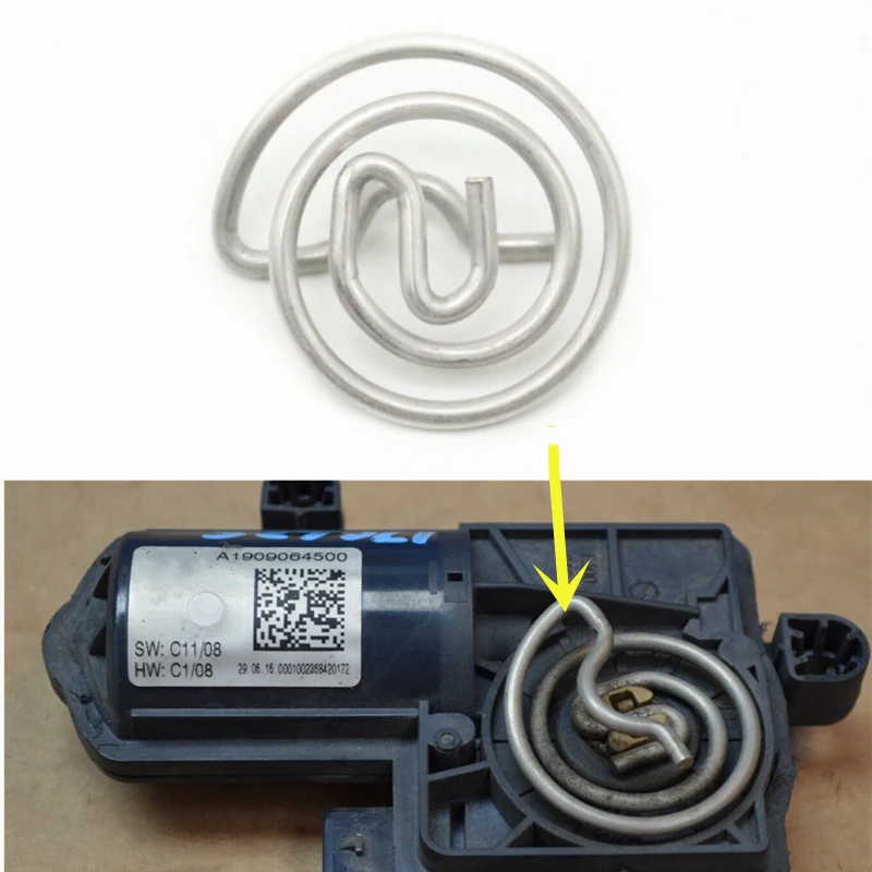 Exhaust-Valve-Flap-Servo-Motor-Spring-Repair-Kit-For-Mercedes-Benz-W172 ...