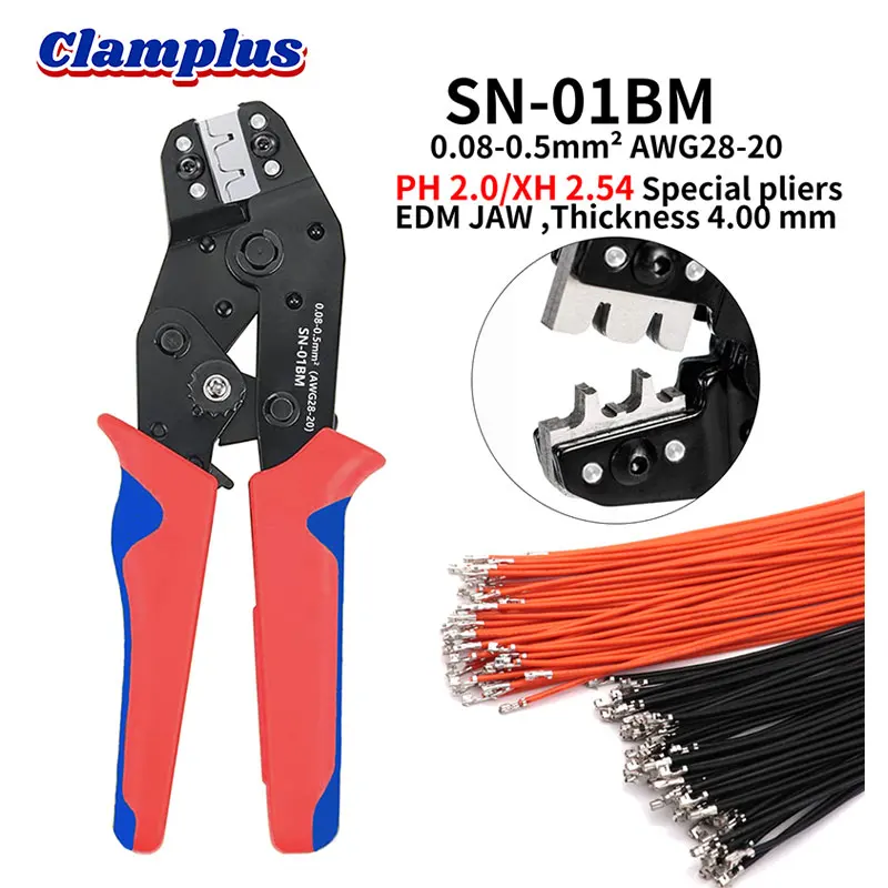 SN-01BM-XH2-54-Dupont-Crimping-Plier-Pin-Crimper-Crimp-Dupont-D-Sub ...