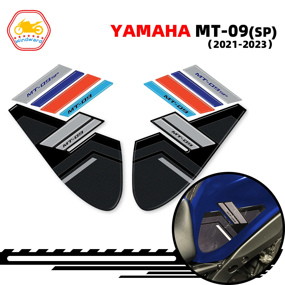 Protection-Decorative-Anti-slip-3D-Sticker-Decals-Side-Tank-Pad-Fits ...